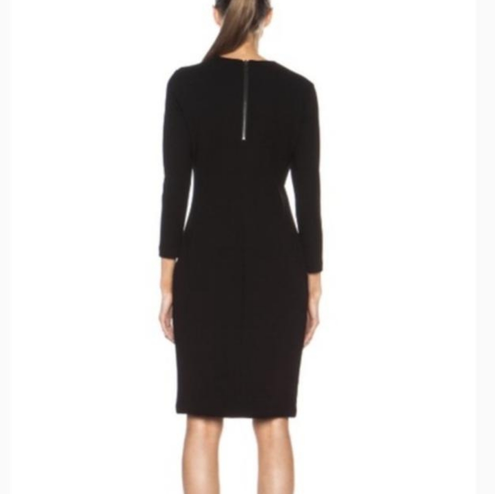 Vince Midi Black Form Fitting Dress - Gem
